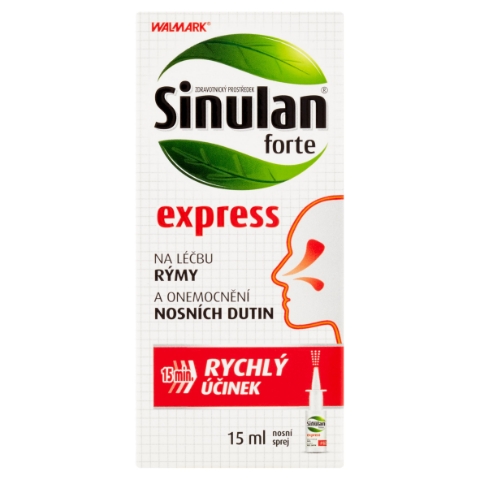 Walmark Sinulan Forte express nosní sprej 15ml - TryIn