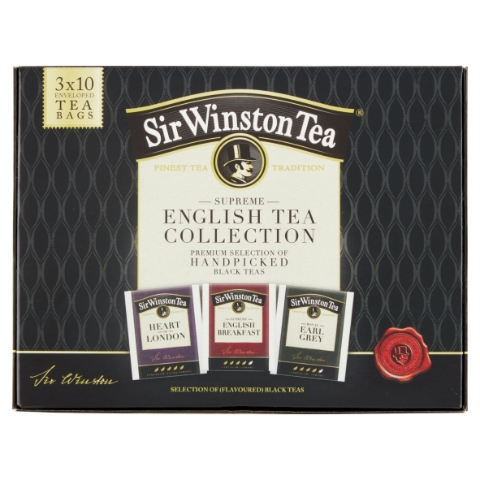 Sir Winston Tea English Tea Collection 3 x 10 sáčků 55,5g - TryIn