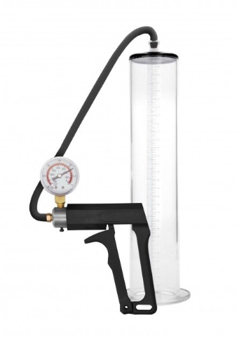 Shots Pumped Ultra-Premium Pump 12″ Wide Transparent, extra velká ...