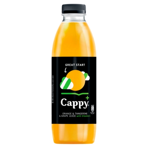 Cappy+ Orange & Tangerine & Grape Juice 800ml - TryIn