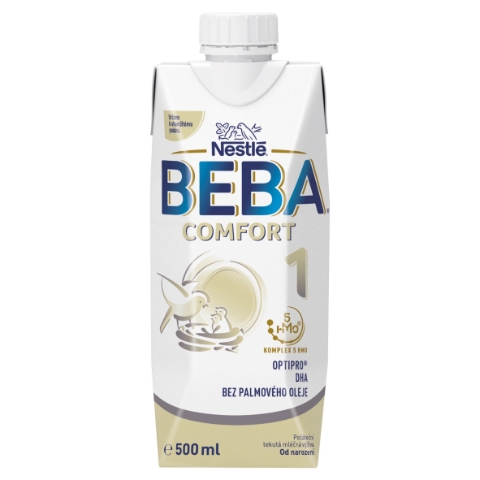 BEBA COMFORT 1, 5 HMO, tekuté počáteční mléko, 500ml - TryIn