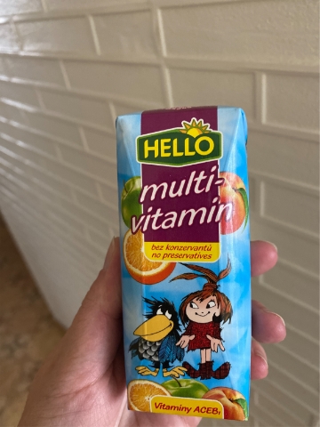 Hello Multivitamín 250 ml - TryIn